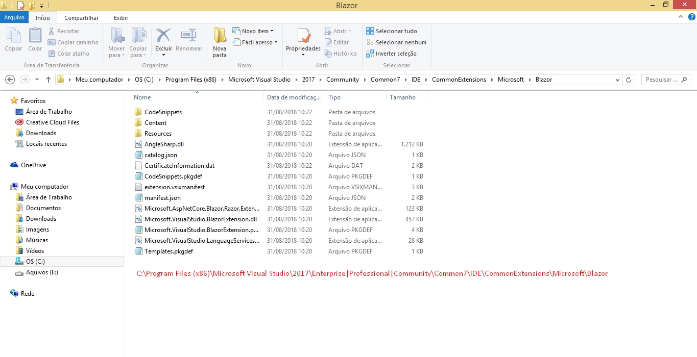 Blazor templates missing after installing latest Blazor VSIX from the ...