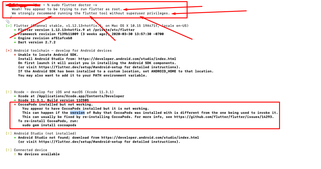 Cocoapods Not Working · Issue 55396 · Flutter Flutter · Github