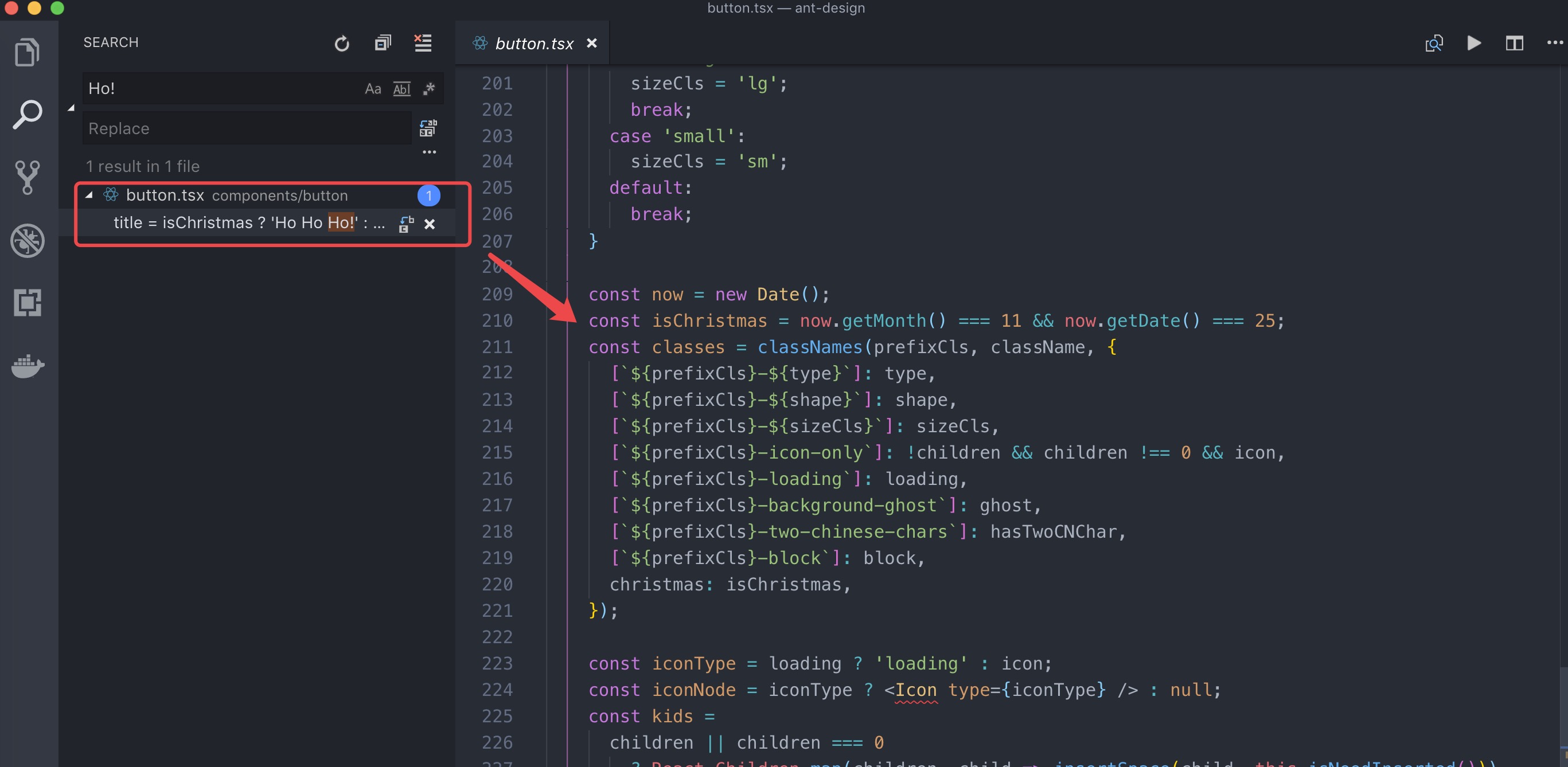 圣诞button特效 · Issue 3200 · Ant Designant Design Pro · Github