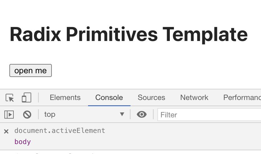 [Dialog] Closing controlled dialog does not return focus properly · Issue #419 · radix-ui ...