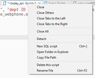 Copy File Path missing on some SQL scripts · Issue #17882 · dbeaver/dbeaver · GitHub