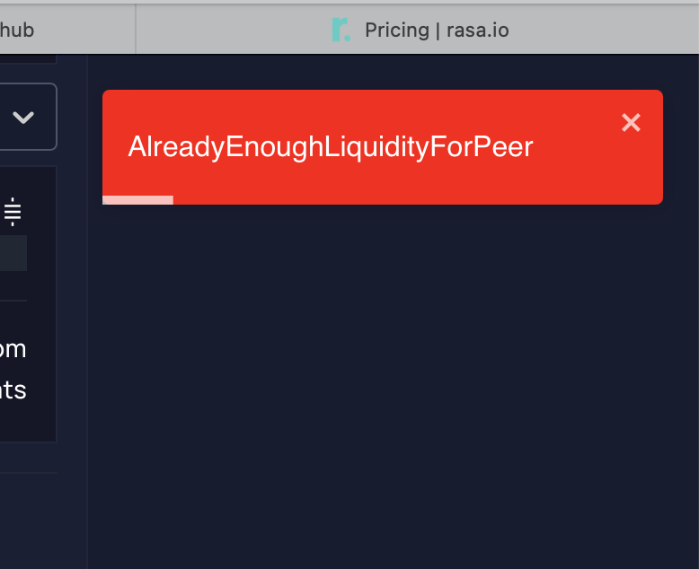 "Already Enough Liquidity For Peer" · Issue #269 · apotdevin/thunderhub · GitHub
