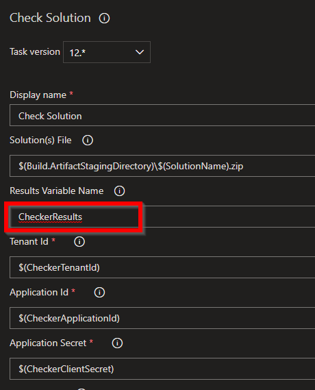 Check Solution Task · Issue #168 · WaelHamze/dyn365-ce-vsts-tasks · GitHub