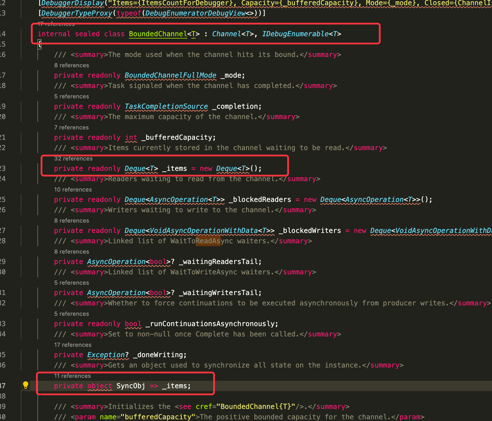 Why the channels's write and read use same obj to lock? · Issue #47997 ...