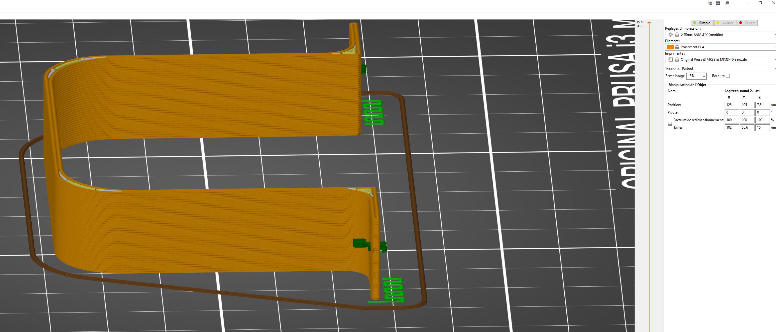 Prusa slicer doesn't generate the necessary support tower. · Issue ...