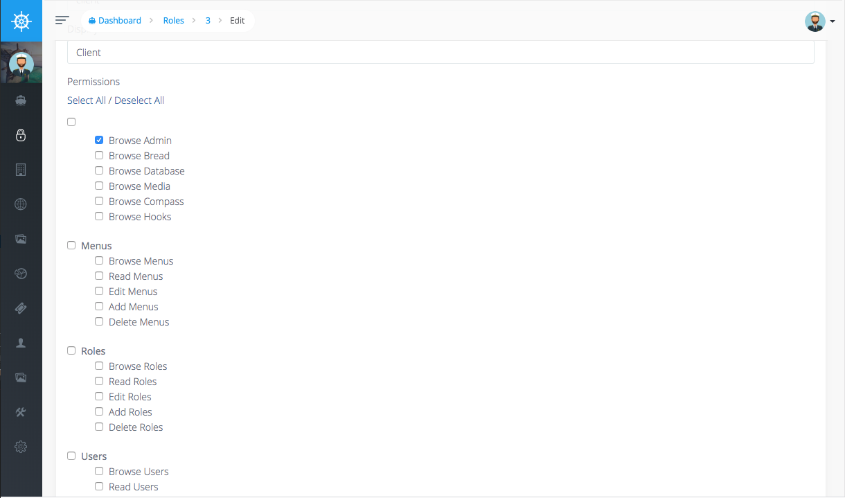 Permissions not saved when editing a role. · Issue #4806 · thedevdojo ...