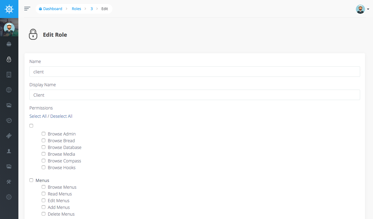 Permissions not saved when editing a role. · Issue #4806 · thedevdojo/voyager · GitHub