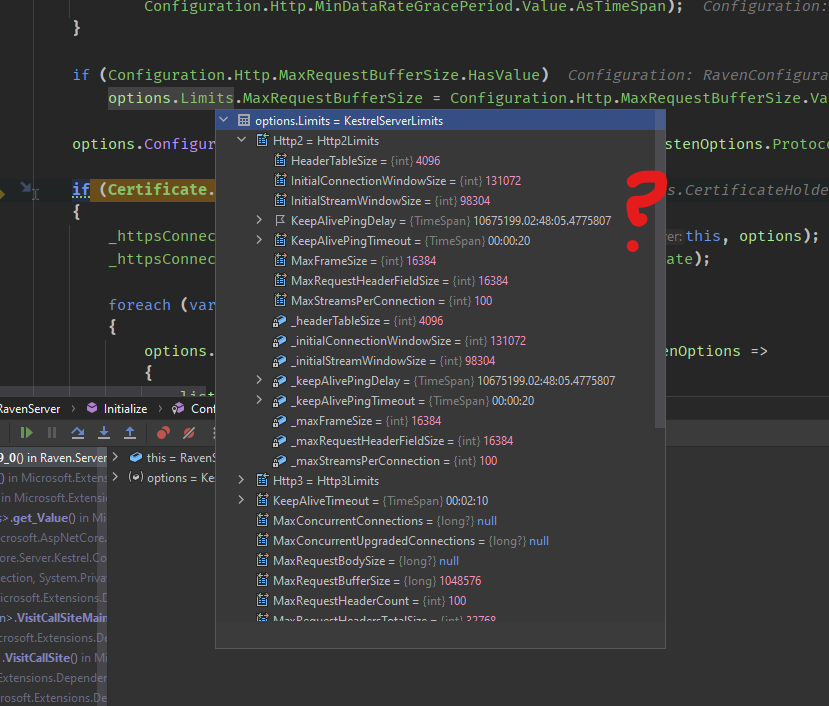 Every connection to Kestrel suddenly timing out, part of the ...