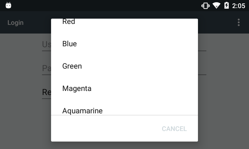 Picker: width calculation should be based on the longest item, not the selected item · Issue ...