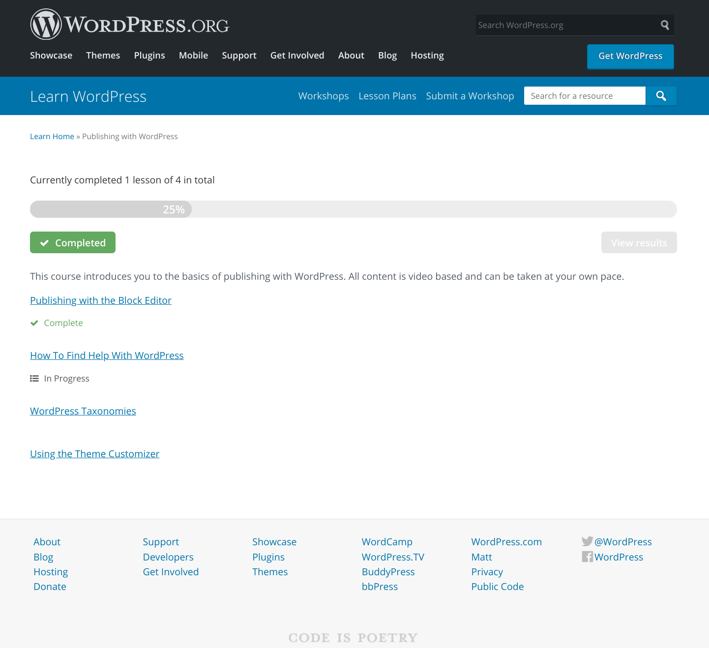 Layout for the single course and course archive pages · Issue #165 ...