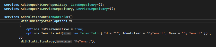 Using in a Worker Service · Issue #761 · Finbuckle/Finbuckle.MultiTenant · GitHub