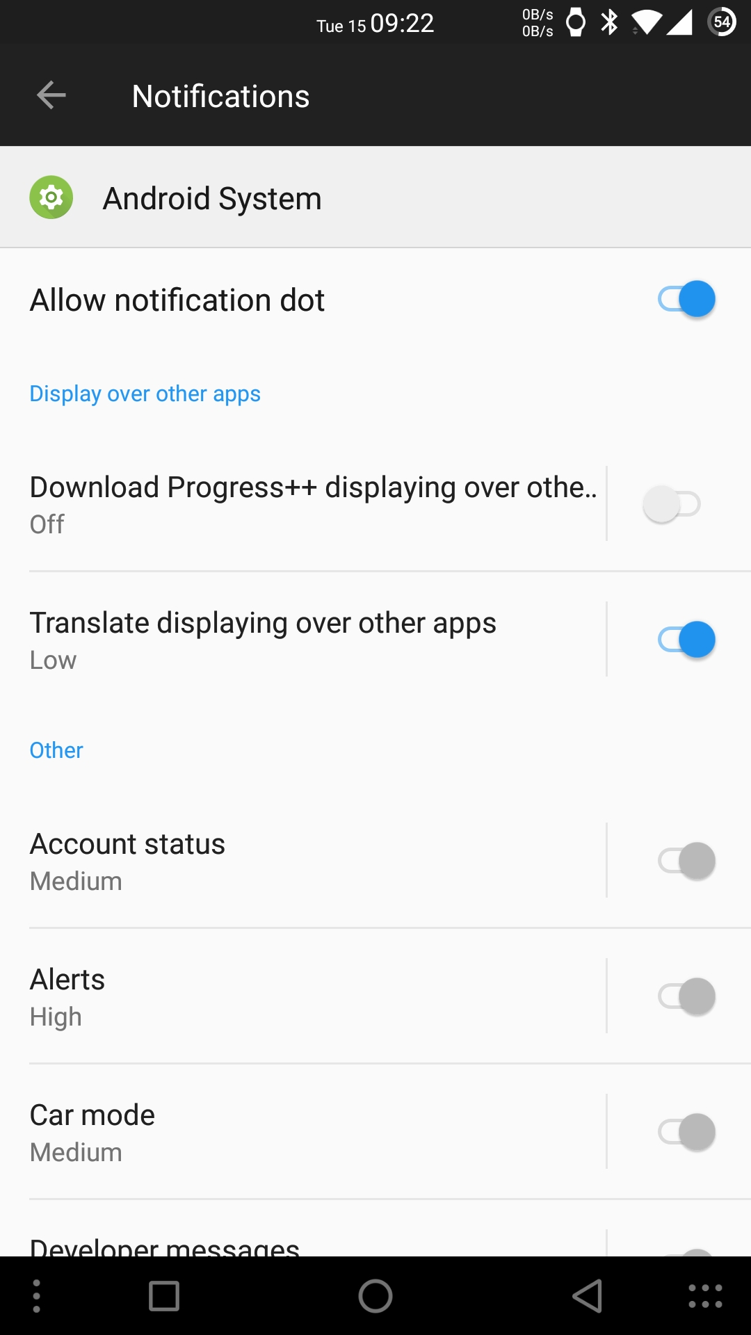 [feature request] hide "running in the background" & "draws over other ...