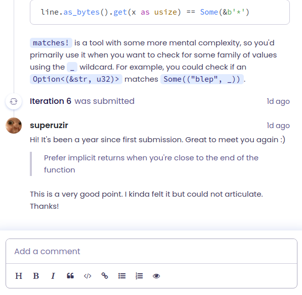 False "Your turn to respond"? · Issue #6004 · exercism/exercism · GitHub