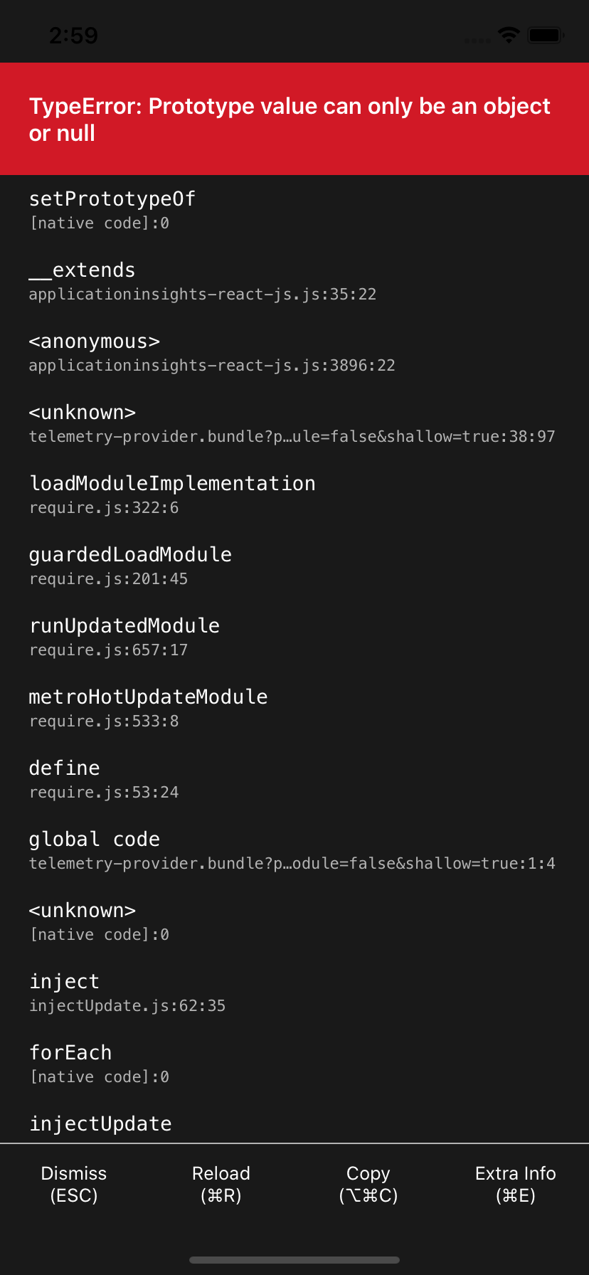 Can withAITracking be used on react-native app? · Issue #1198 · microsoft/ApplicationInsights-JS ...