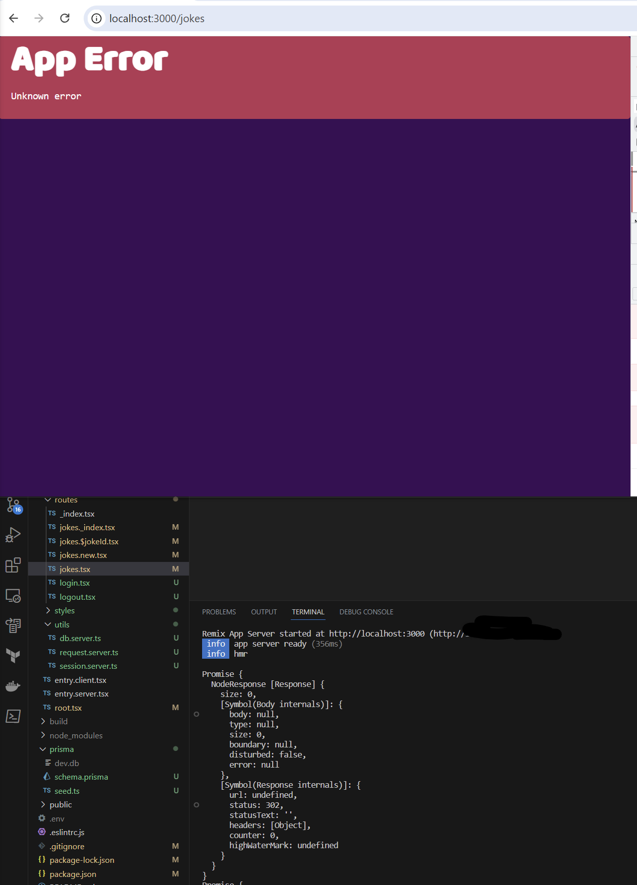 Cookie But Missing User In Db Ends Up Being A Promise And Not Redirecting To Login · Issue 287