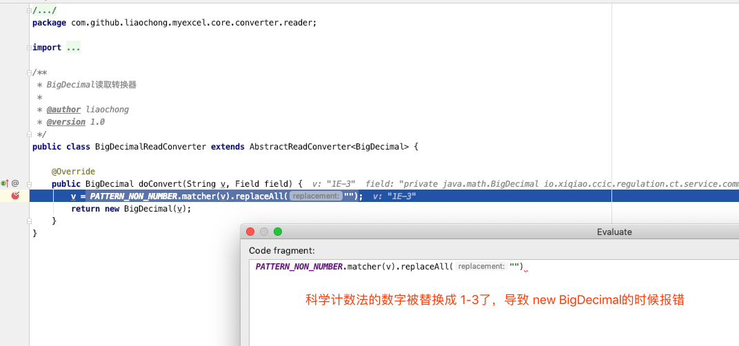 读取到科学计数法转成Double类型时报错 · Issue #137 · liaochong/myexcel · GitHub