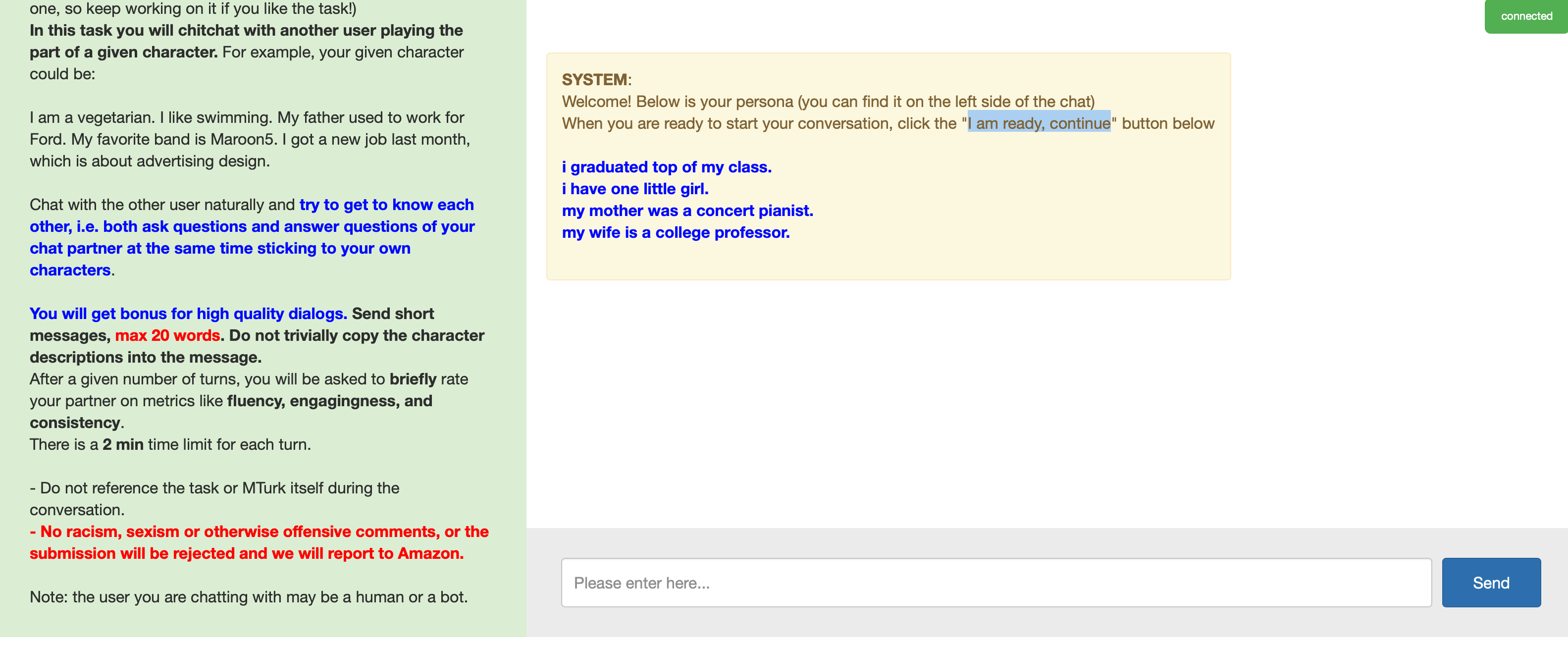 Is there an Fairseq interactive dialogue AMT example? · Issue #2057 · facebookresearch/ParlAI ...