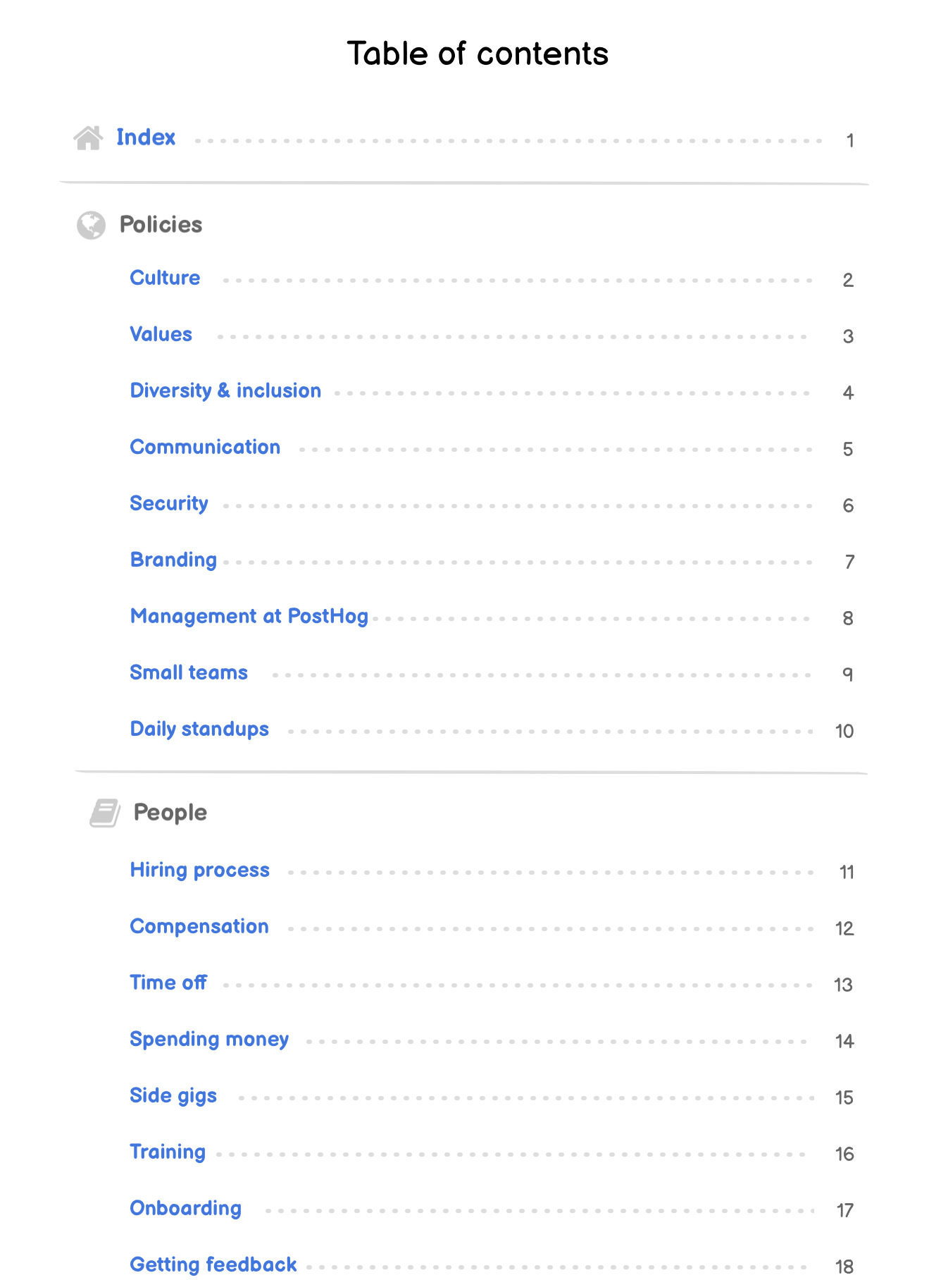 Handbook structure and Company navigation · Issue #1177 · PostHog/posthog.com · GitHub