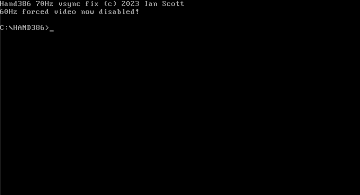 GitHub - polpo/hand386fix: 70Hz VGA mode fixer for Hand386 handheld DOS PC