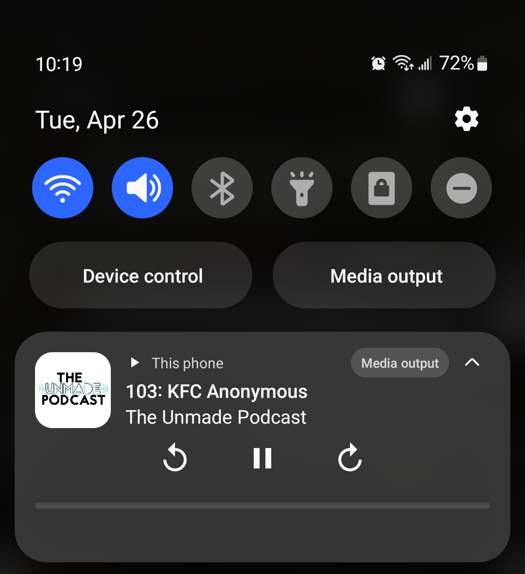 No playback progress slider in notification [Android] · Issue #1027 · podverse/podverse-rn · GitHub