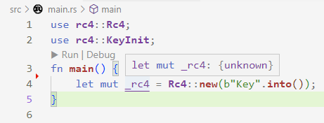 Type not hint in Rc4 · Issue #14423 · rust-lang/rust-analyzer · GitHub