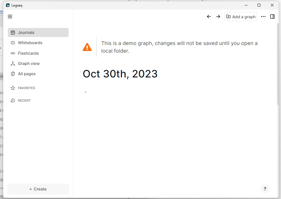 Unable to start using product · Issue #10437 · logseq/logseq · GitHub