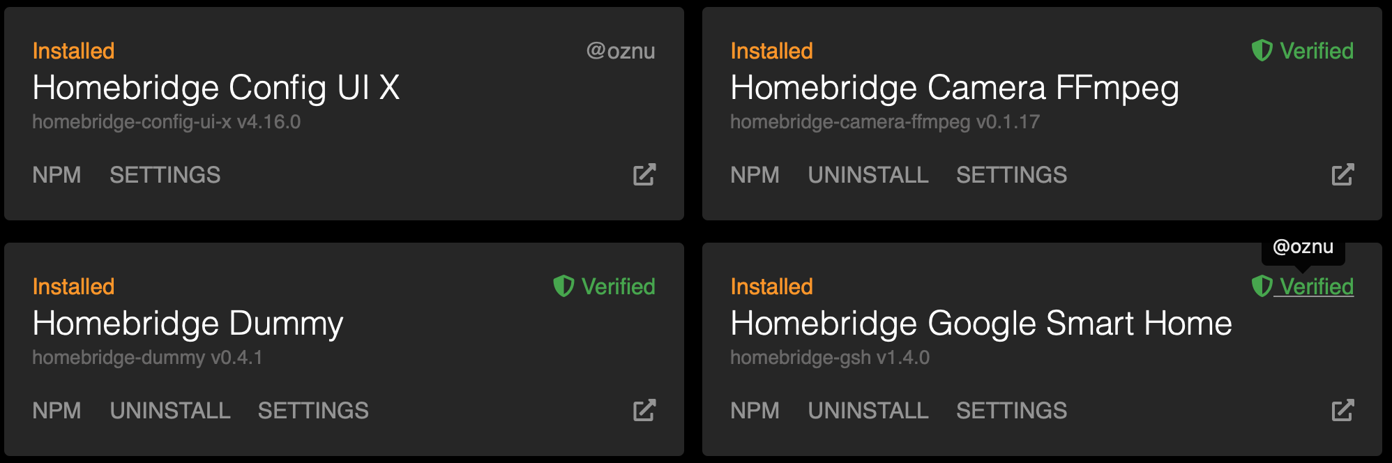 This plugin is not marked as Verified in GUI by itself · Issue #636 · homebridge/homebridge ...
