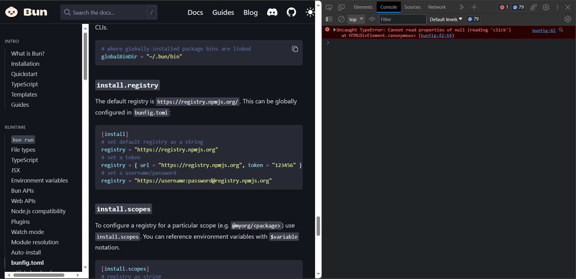 Search On Documentation Page Broken · Issue 5653 · Oven Shbun · Github