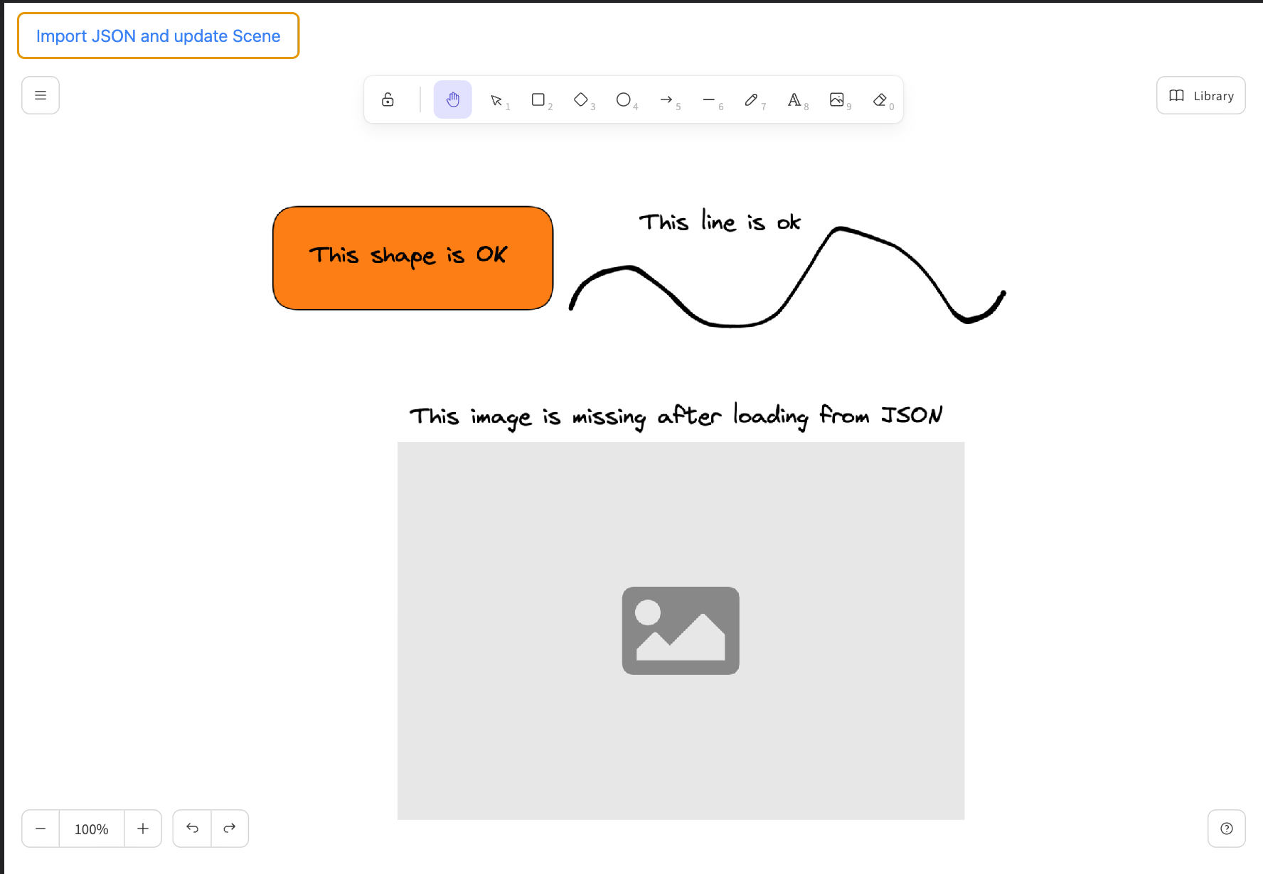 After Loading A Scene From Json The Images Dont Render · Excalidraw Excalidraw · Discussion