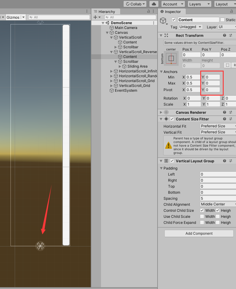 滚动列表初始显示为逆向时，滑动的惯性明显收到影响，滚动条也不自然会后上下抽搐的现象 · Issue #94 · qiankanglai/LoopScrollRect · GitHub