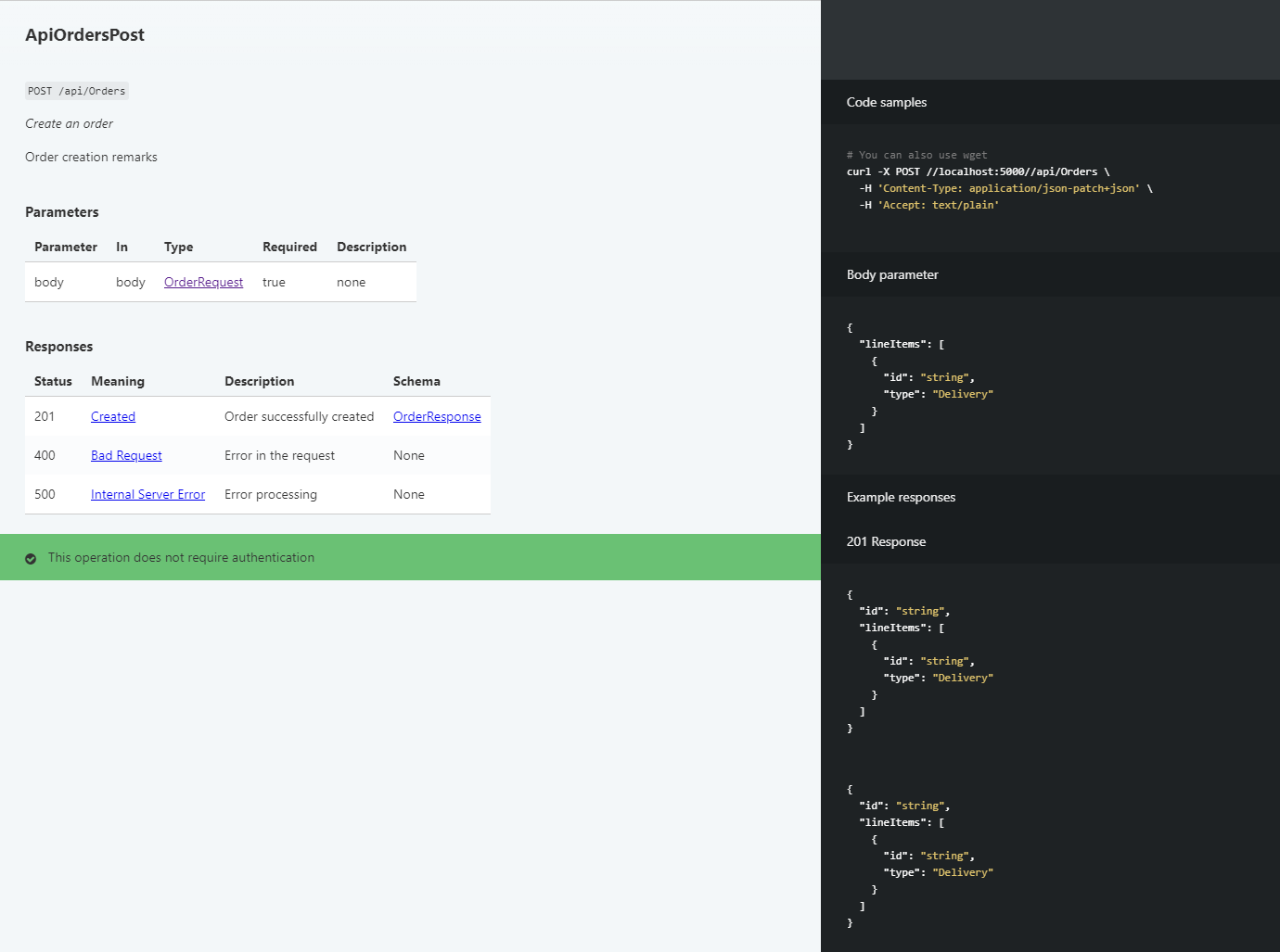 response sample duplication · Issue #134 · Mermade/widdershins · GitHub