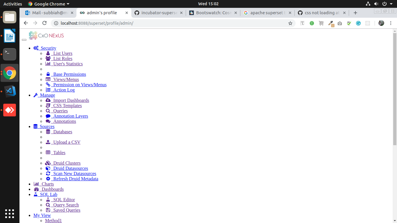 Running superset locally and see un-styled page. · Issue #6554 · apache ...