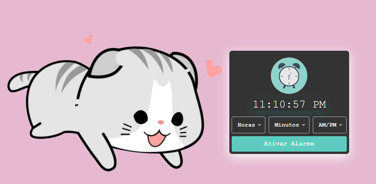 GitHub - MillaMachado/despertador-js-html-css: Despertador em HTML, CSS e JavaScript