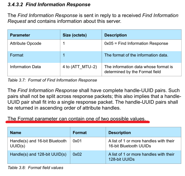 Bluetooth: GATT find info response · Issue #10105 · zephyrproject-rtos/zephyr · GitHub