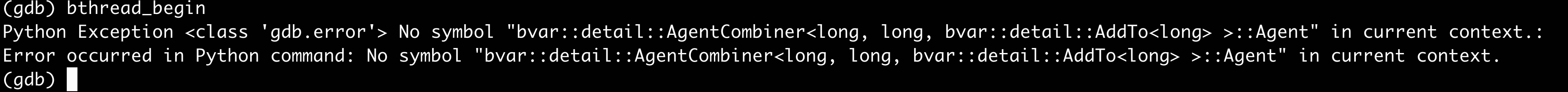 gdb_bthread_stack.py查看不了bthread stack · Issue #1173 · apache/brpc · GitHub