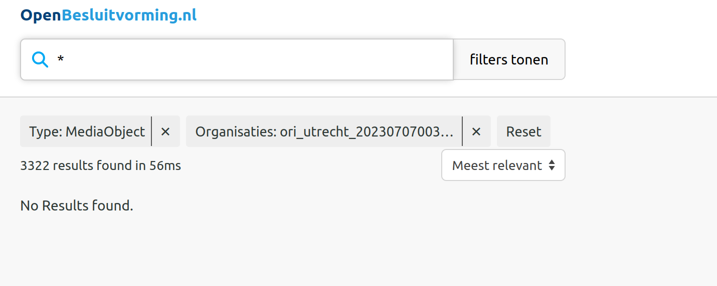 No results shown for many queries - Too large text field error · Issue ...