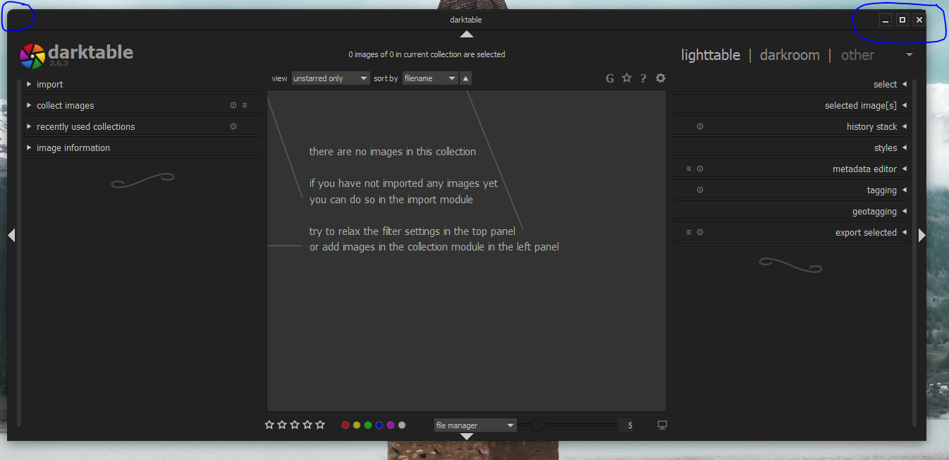 Title Bar looks weird on Windows 10 · Issue #3824 · darktable-org/darktable · GitHub