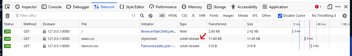 Built-in Server doesn't serve CSS on Windows · Issue #2880 · getpelican/pelican · GitHub