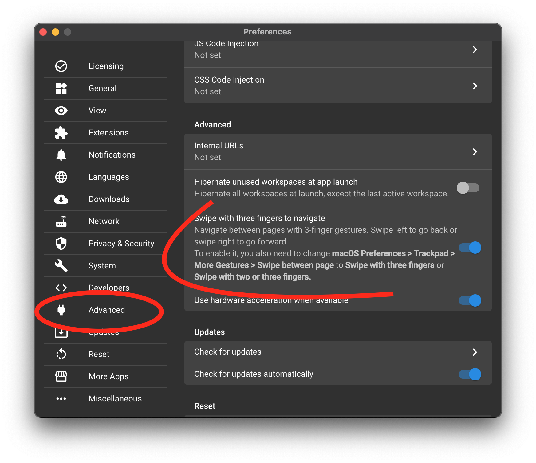 feature: swipe back and forth with Magic Mouse? · Issue #1323 ...