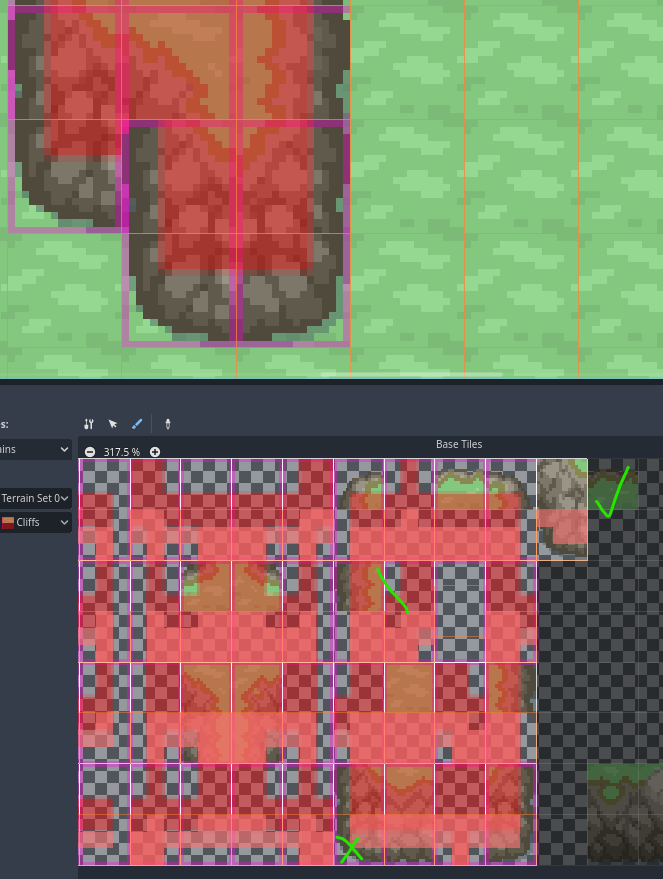 The new terrain system doesn't match full 3x3 bitmasks · Issue #64769 · godotengine/godot · GitHub