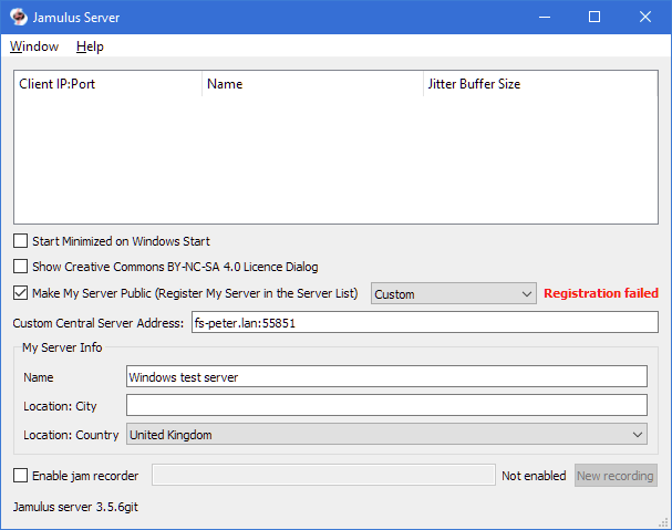 GUI Interface for Recording · Issue #228 · jamulussoftware/jamulus · GitHub