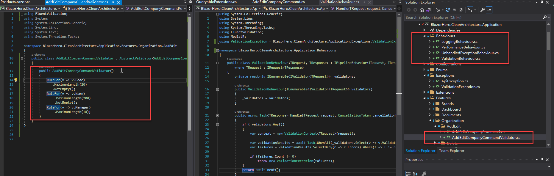 Can You Consider Add Mediatr Pipeline Behaviour Feature · Issue 107 · Fullstackheroblazor