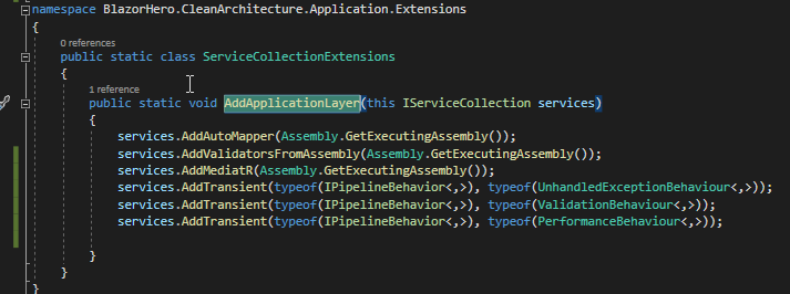 Can you consider add MediatR Pipeline Behaviour feature · Issue #107 · fullstackhero/blazor ...