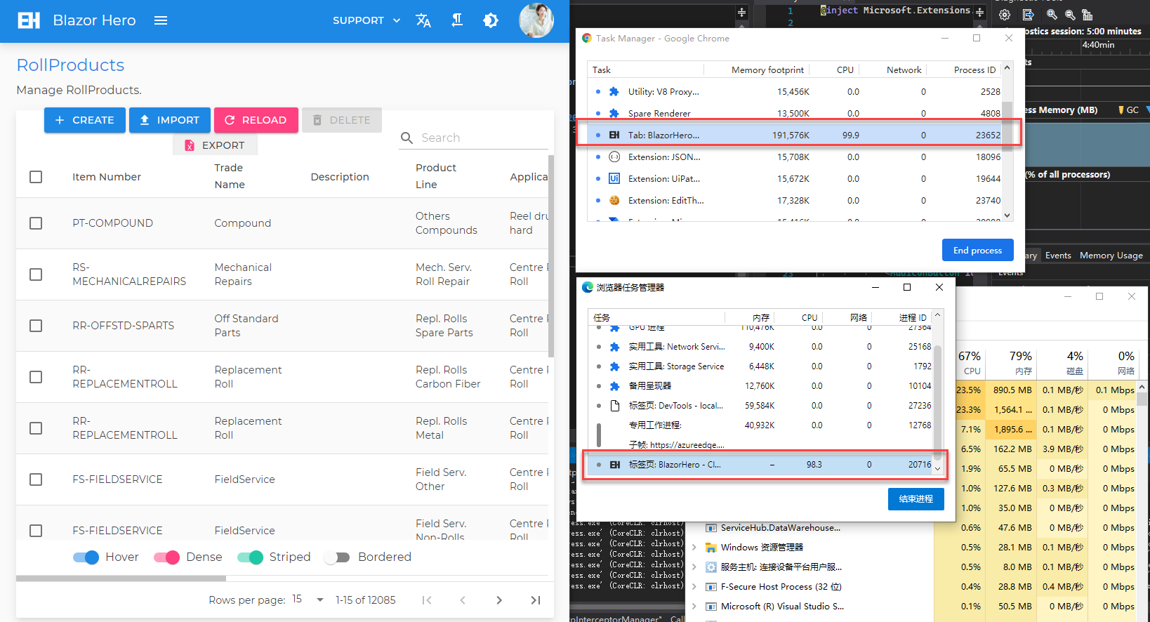 page layout cannot be responsive size · Issue #258 · fullstackhero/blazor-starter-kit · GitHub