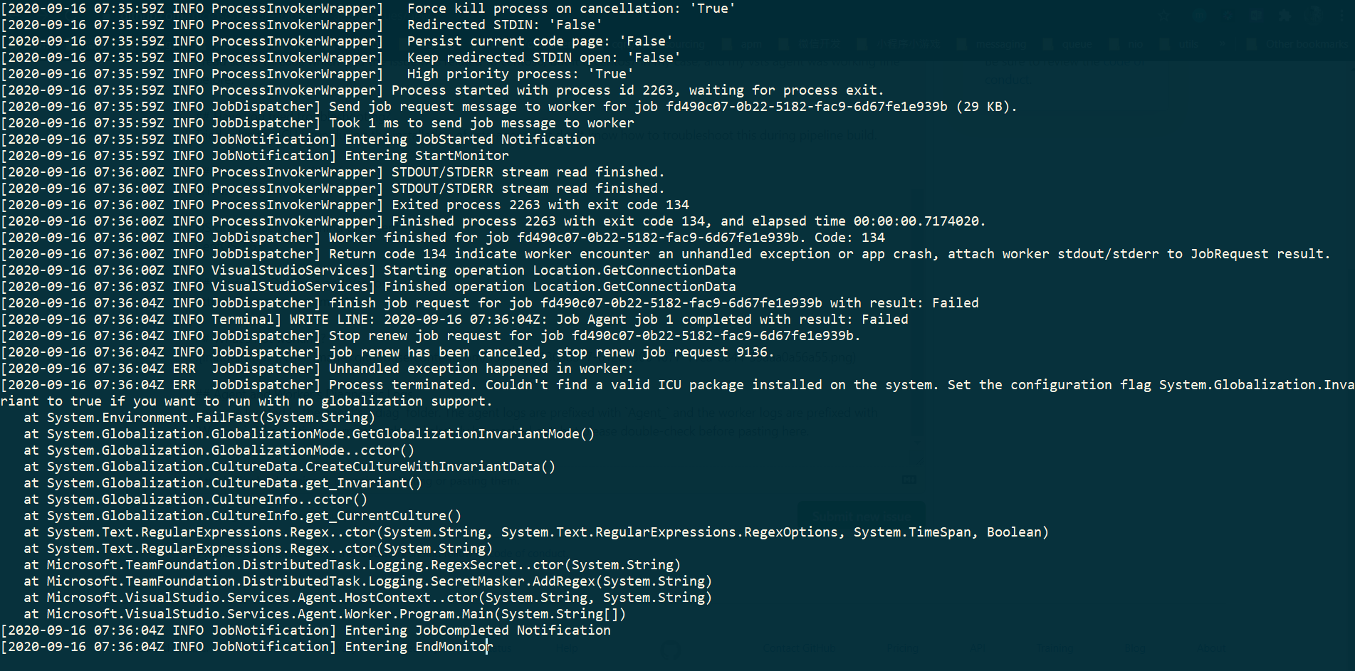 Pipeline Tasks Failed After Upgrade Agent To 21741 · Issue 3110 · Microsoftazure Pipelines