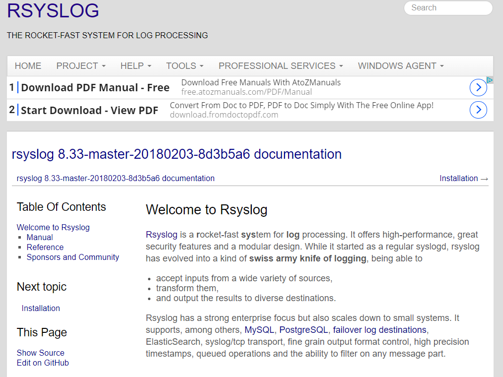 Consider shortening version/release build string for dev builds · Issue #537 · rsyslog/rsyslog ...