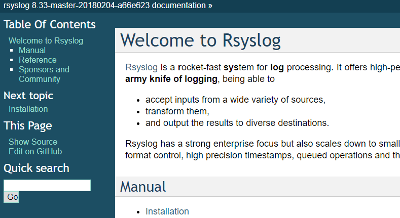 Consider shortening version/release build string for dev builds · Issue #537 · rsyslog/rsyslog ...