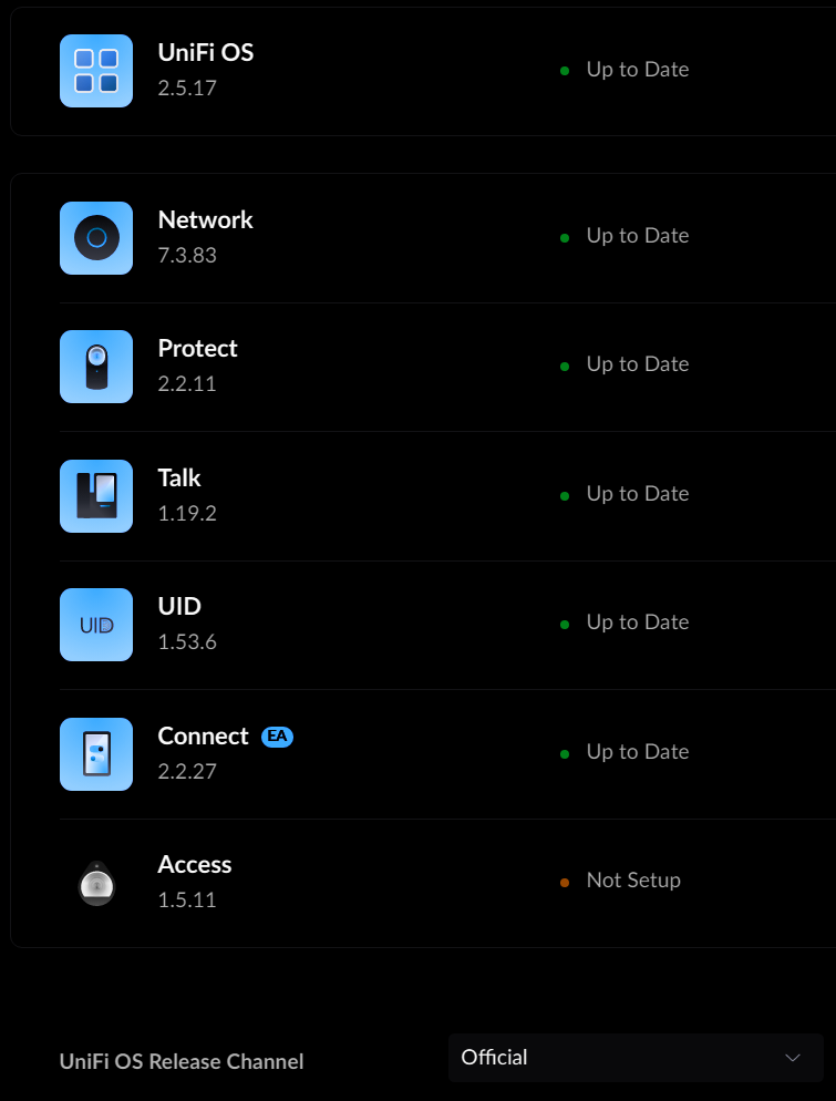 Unifi Protect v2.7.34 is reporting as Early Access Despite Being on ...