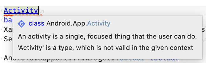 Showing in QuickInfo results in very large tooltips for Xamarin · Issue ...