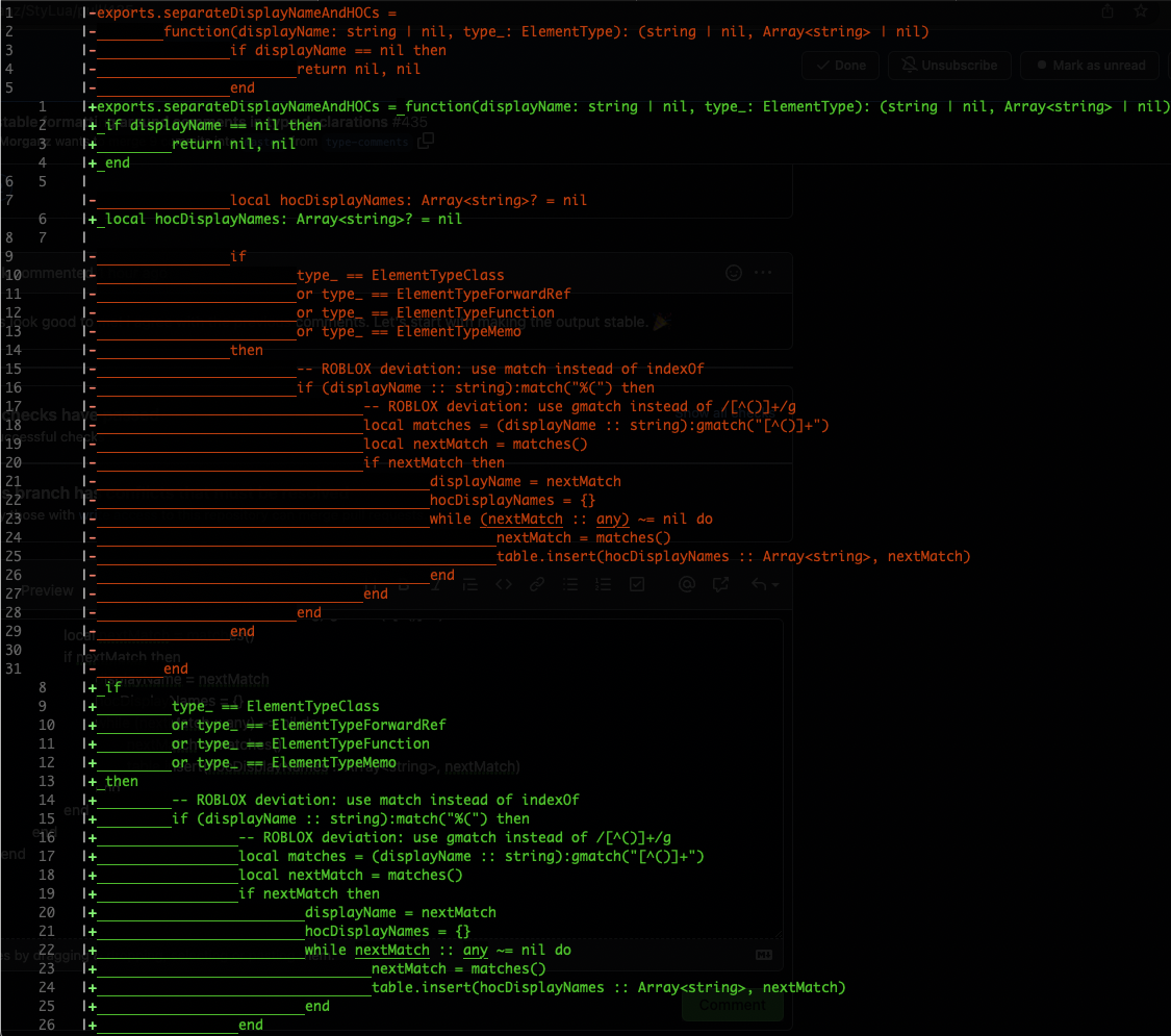 Long function no longer hangs at equal token going over width · Issue #439 · JohnnyMorganz ...